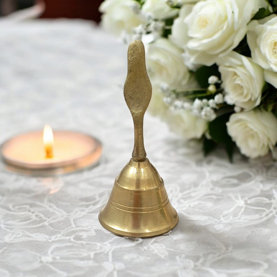 Brass Garuda Pooja Bell – Handcrafted Temple & Ritual Ghanti – Timeshopee