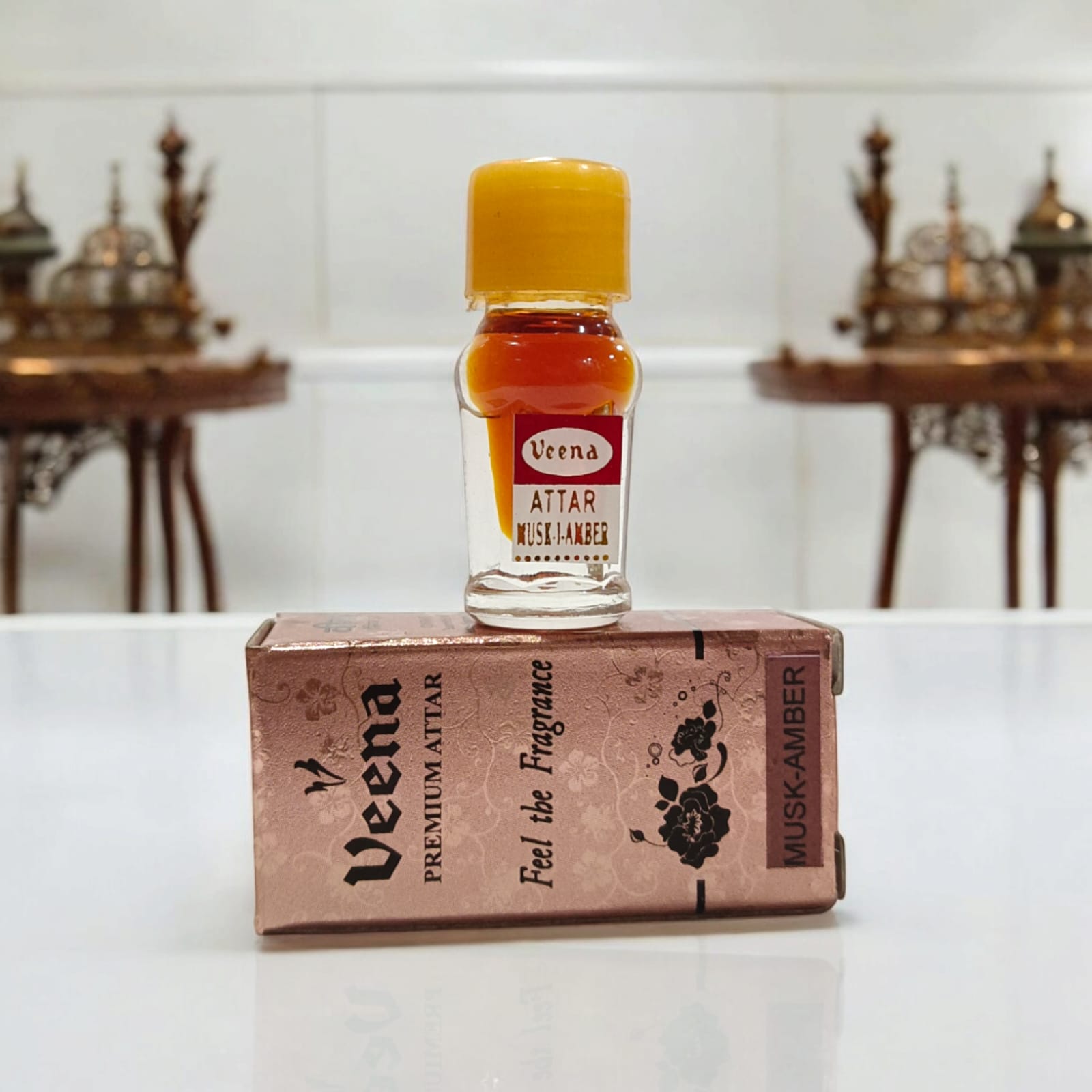 Musk Amber Attar 2ml Premium Perfume by Veena - Alcohol-Free – Timeshopee