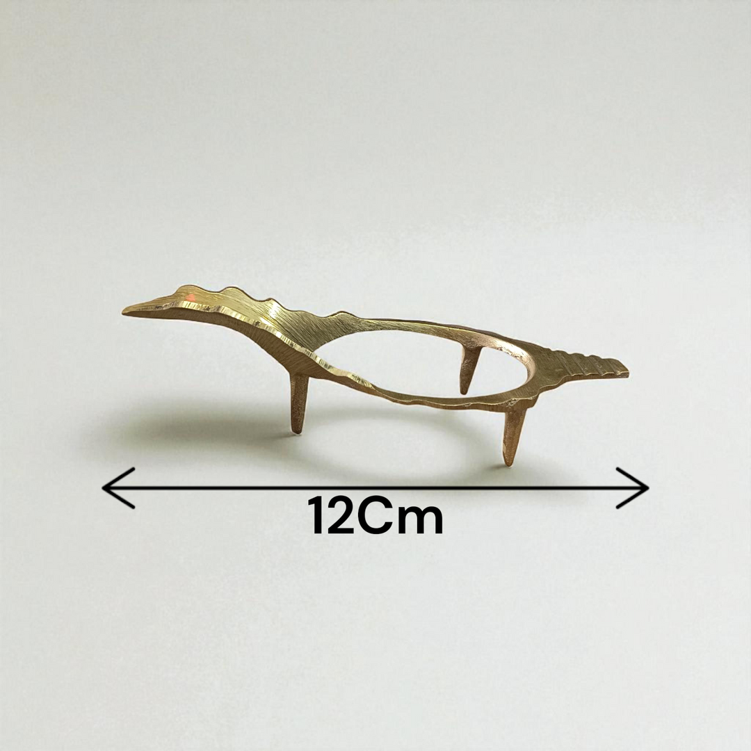 Shankh Stand | Pure Brass Conch Shell Stand | Timeshopee