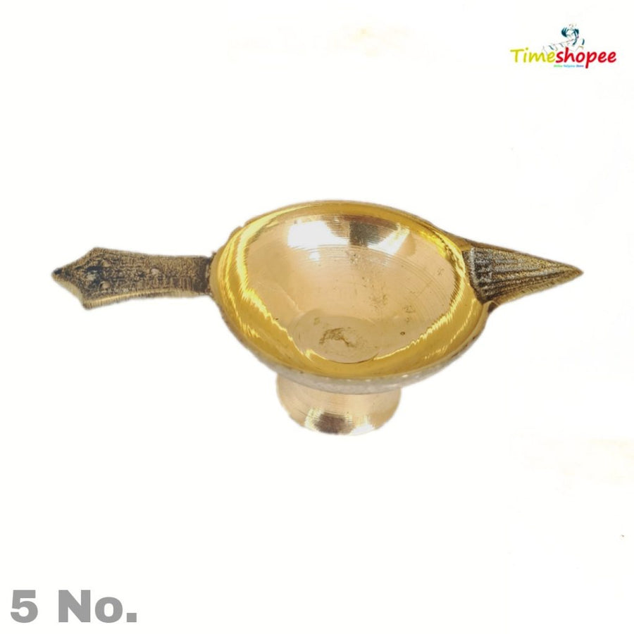 Brass Oil Puja Lamp-Jyot For Pooja By Timeshopee