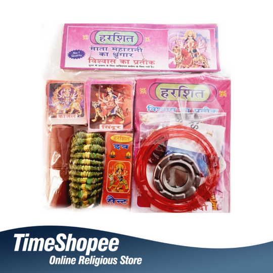 Mata Rani 16 Shingaar Set | Complete Pooja Items – Timeshopee